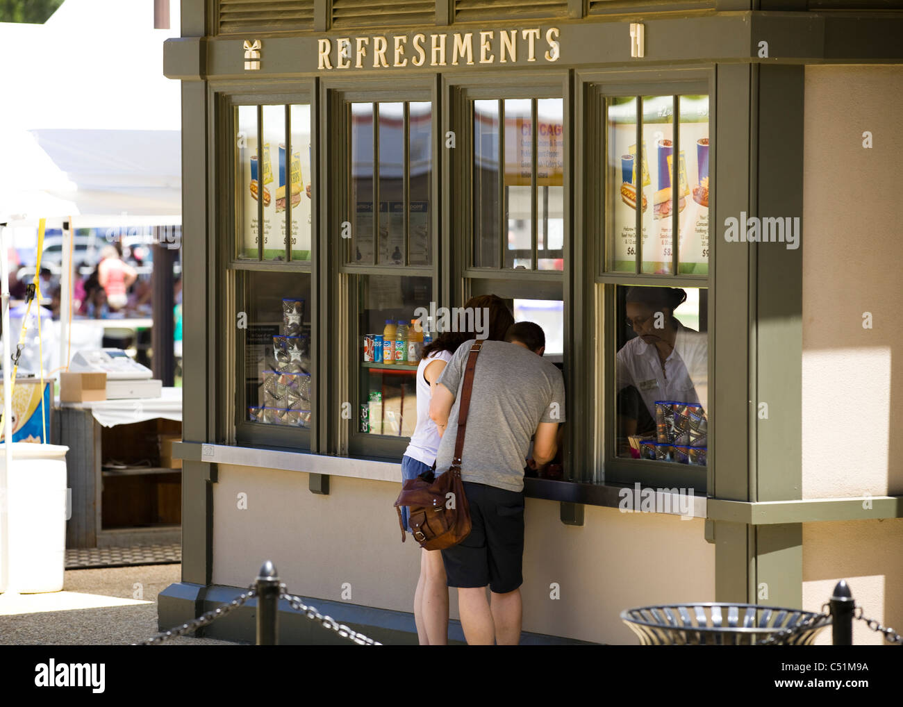 Concession stand hi-res stock photography and images - Alamy