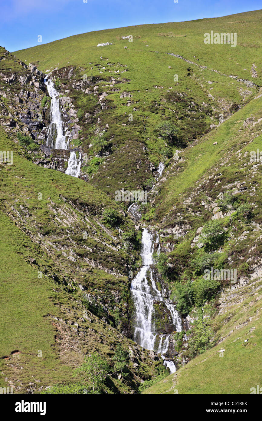 Cautley Spout waterfall in the Howgills Cumberland England UK Stock ...