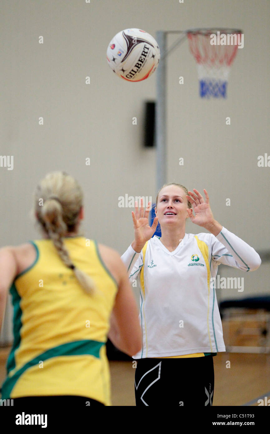 Chelsea Pitman of Australia during a training session in the lead up to ...