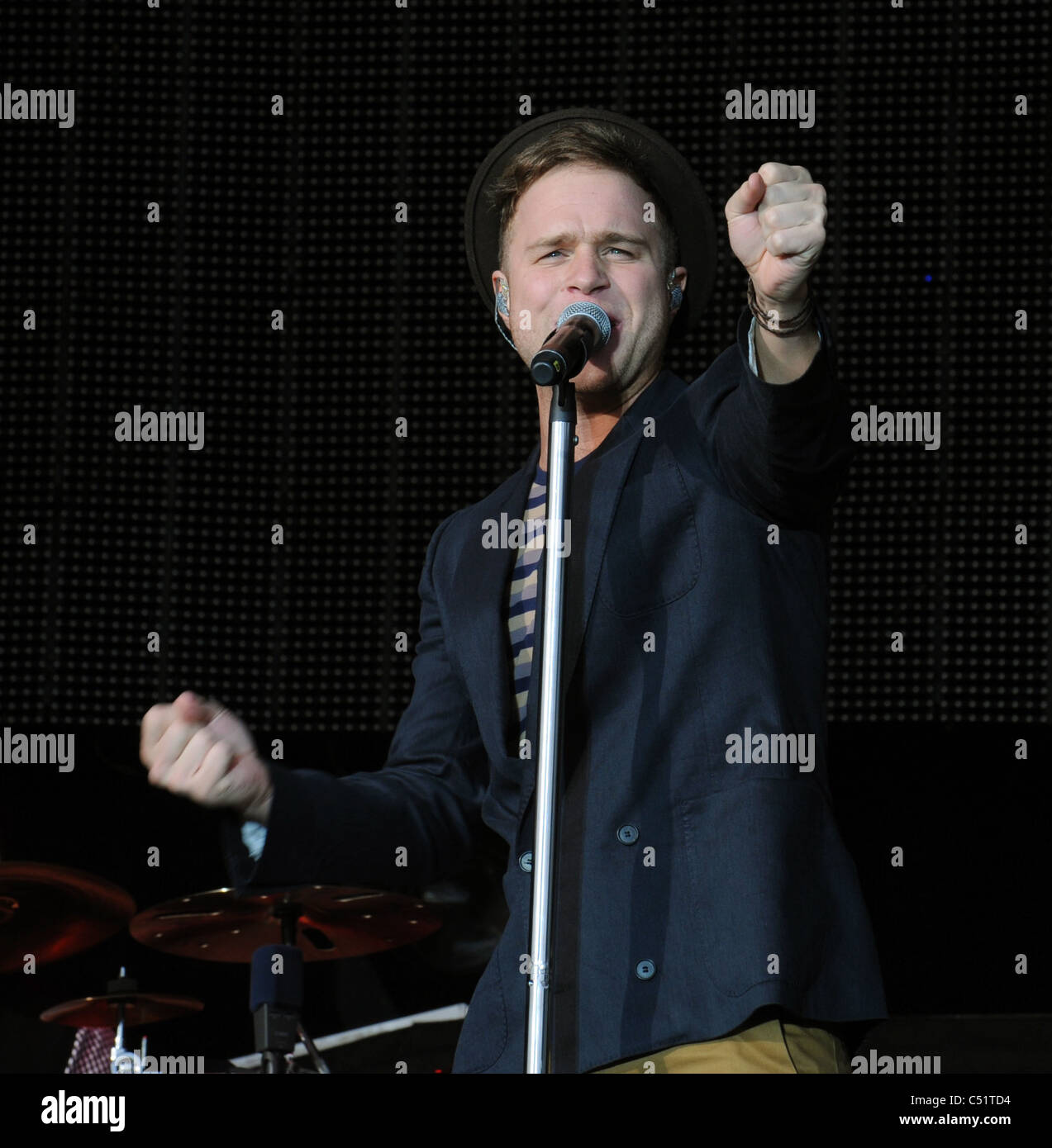 Olly Murs concert at ingleston royal highland showground Edinburgh ...
