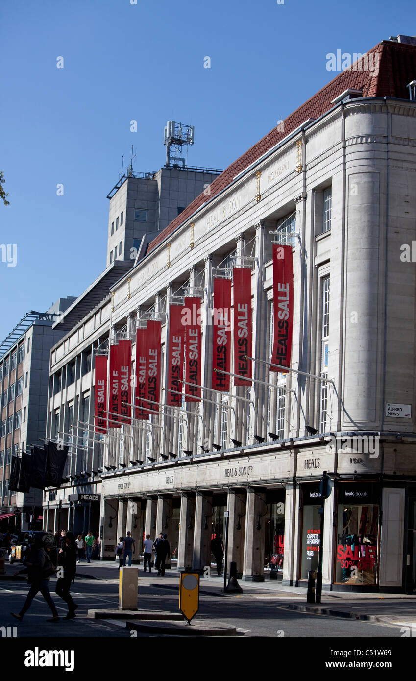 Shop sales flags, London, England, UK Stock Photo - Alamy