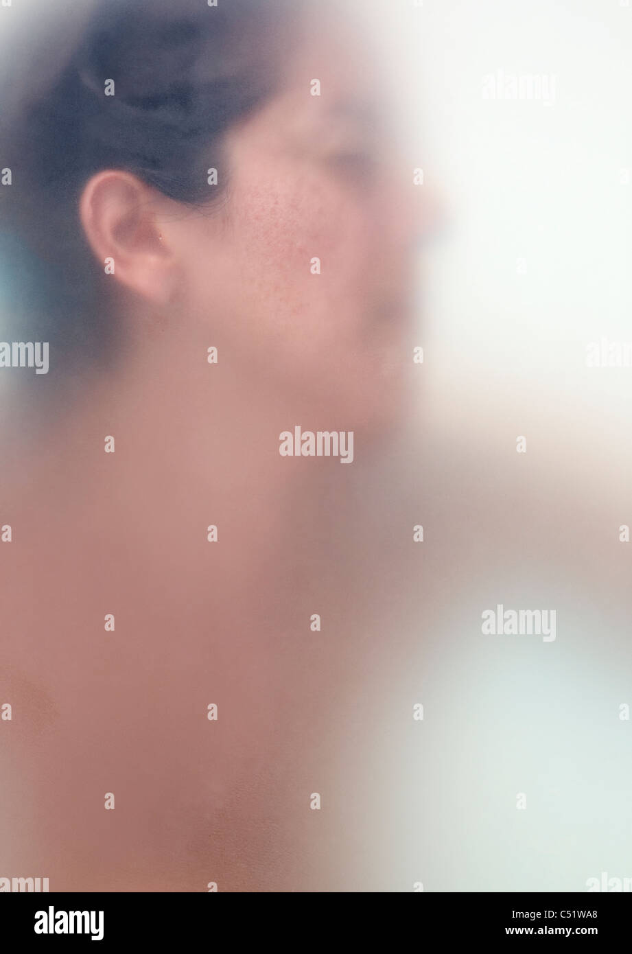 Face pressed against glass hi-res stock photography and images - Alamy