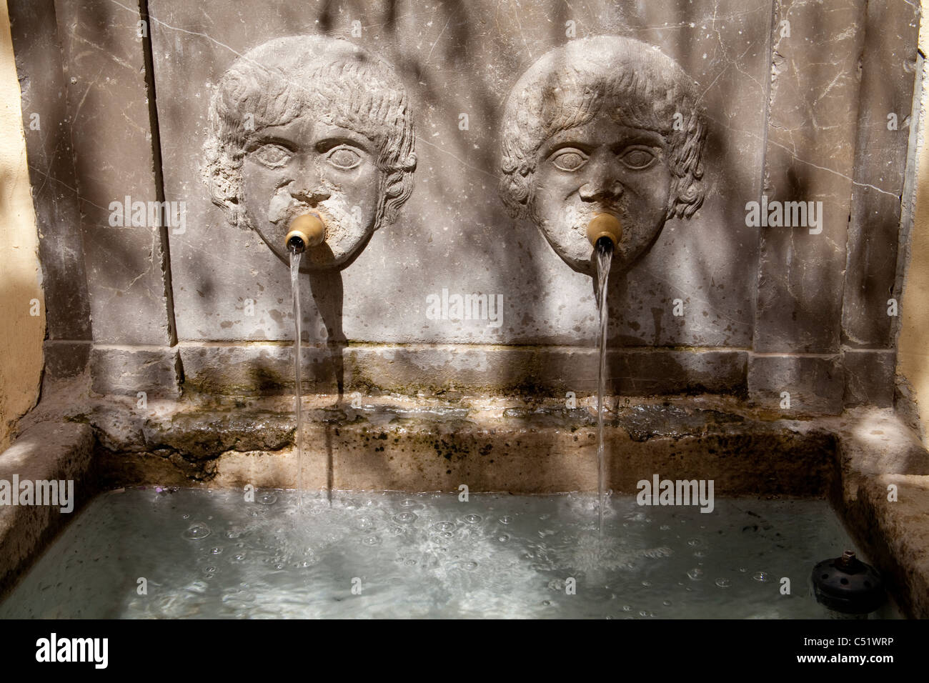 Water fountain face hi-res stock photography and images - Alamy