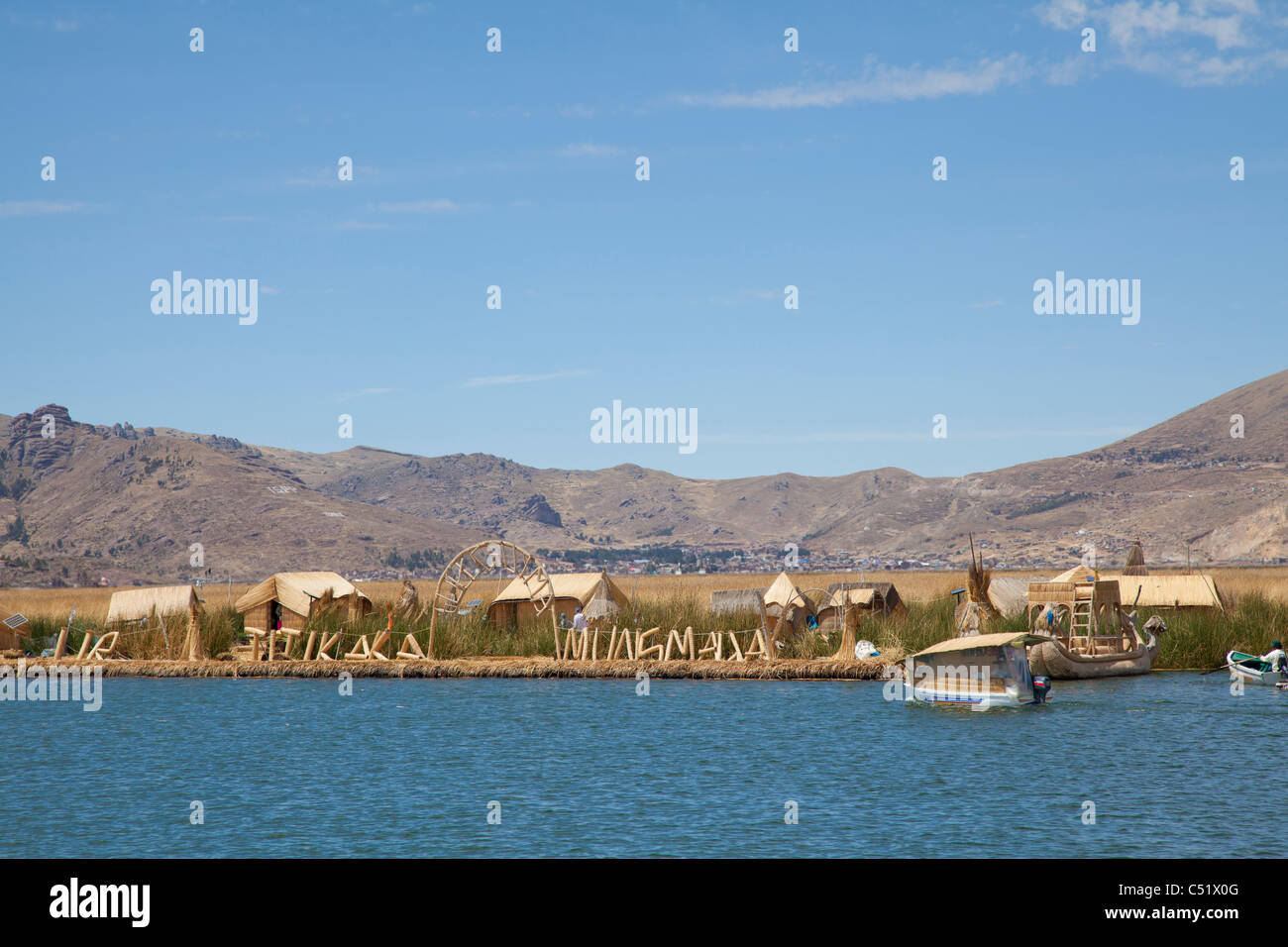 Floating reed islands hi-res stock photography and images - Alamy