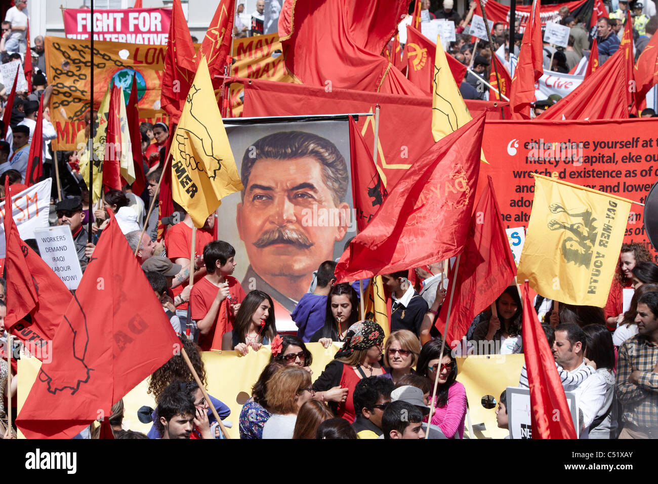 Stalin may day parade hi-res stock photography and images - Alamy