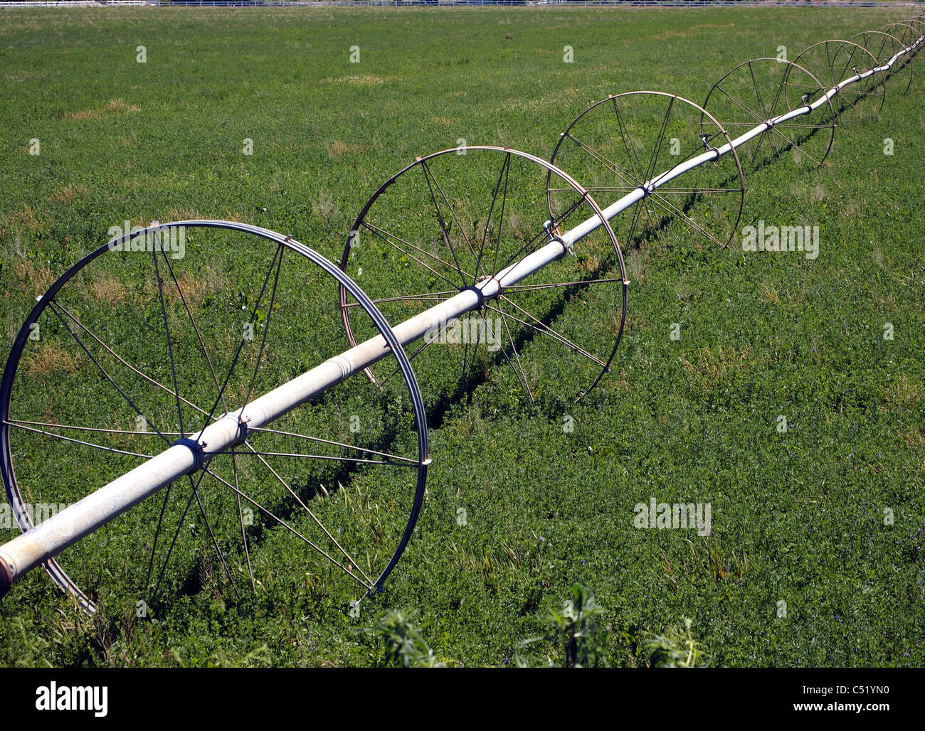 Lateral Move (side Roll, Wheel Line) Irrigation