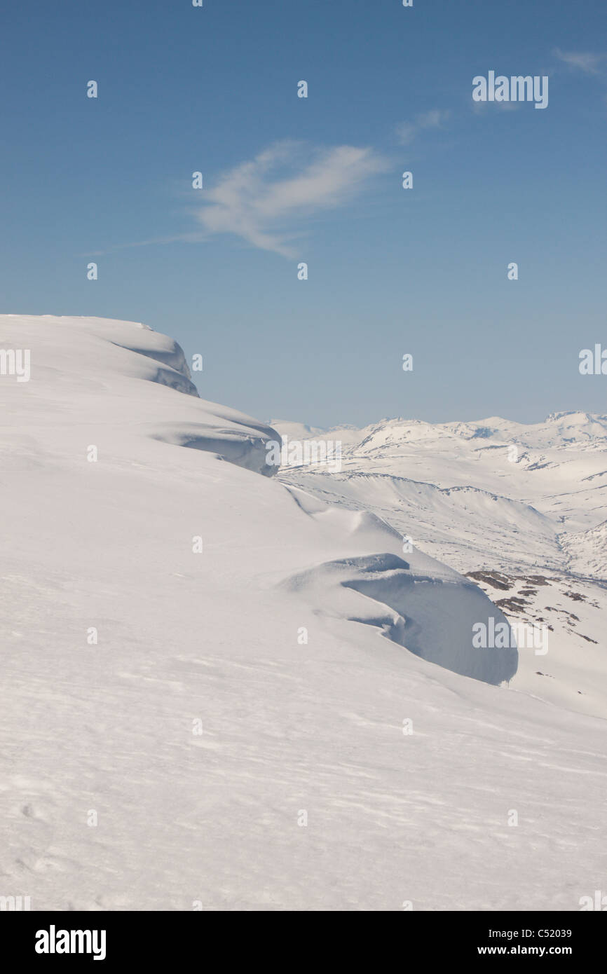 Snowdrift patterns hi-res stock photography and images - Alamy