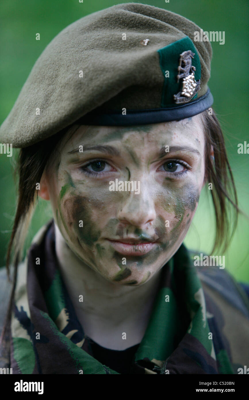 Girl cadet hi-res stock photography and images - Alamy