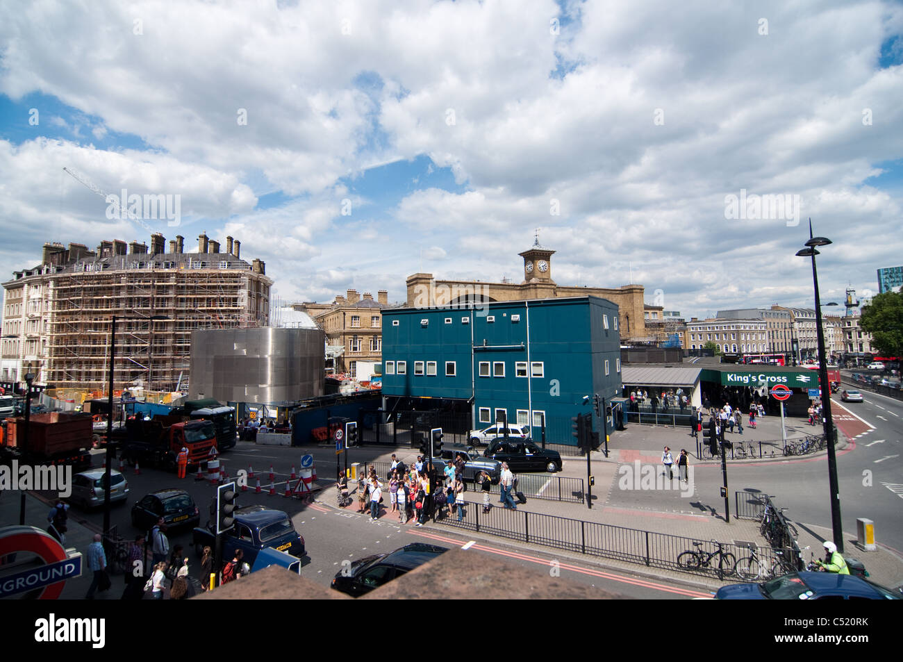 Kings Cross Central between Kings Cross and St. Pancras train stations ...