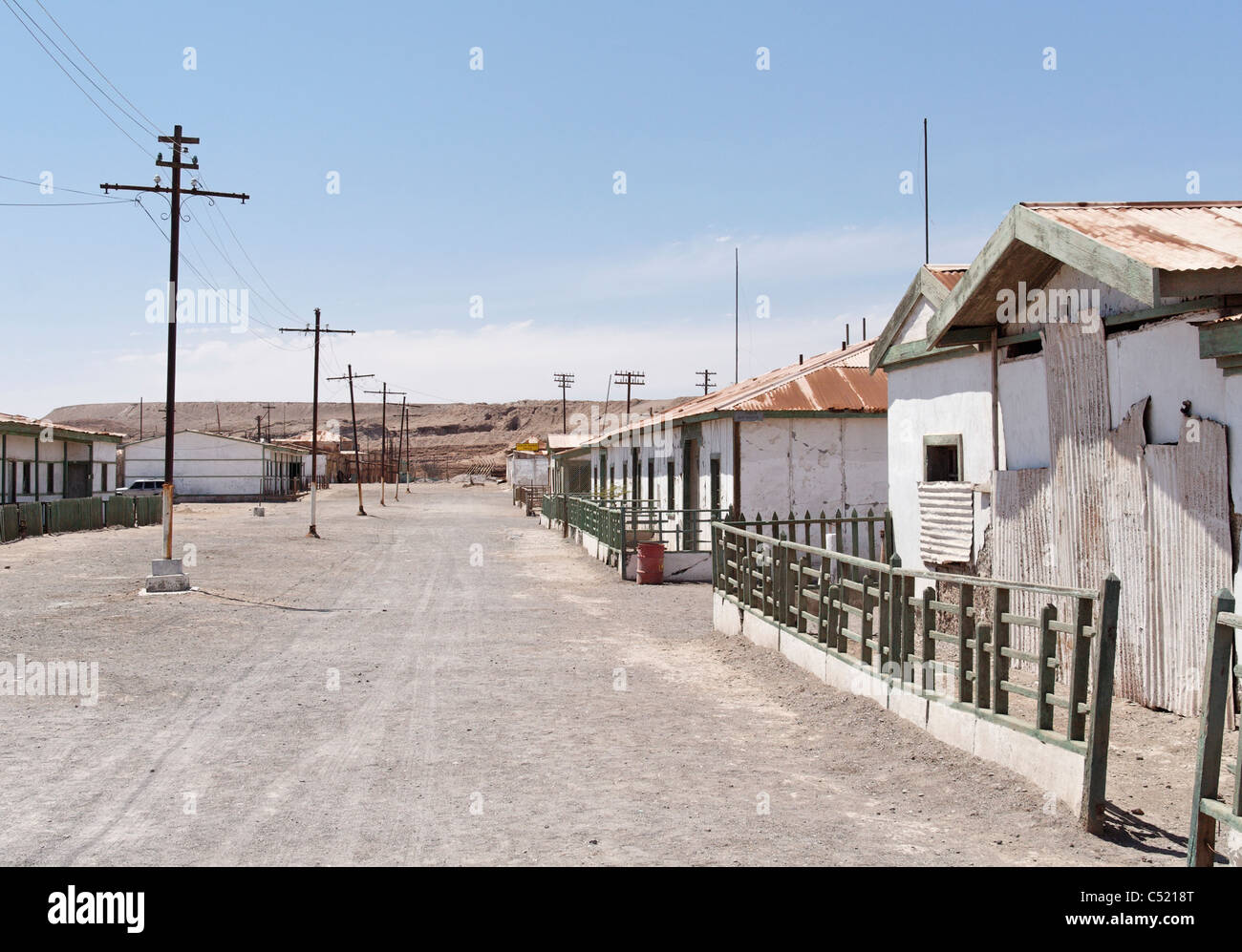 Humberstone, ghost town in Chile, South America Stock Photo - Alamy