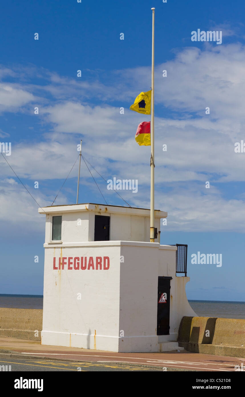 Lifeguard station at New Brighton, Wirral, England Stock Photo - Alamy