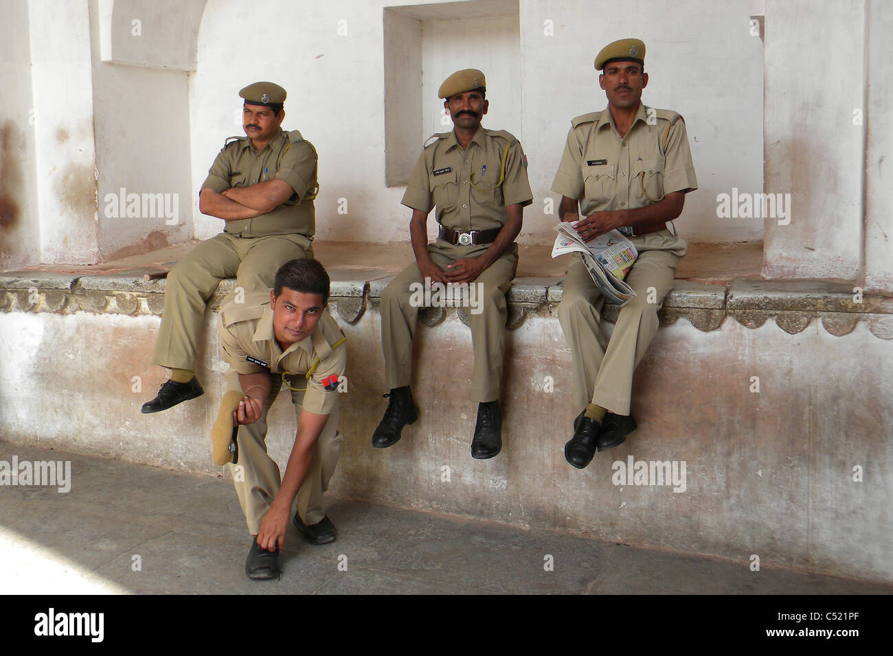 Jaipur police hi-res stock photography and images - Alamy