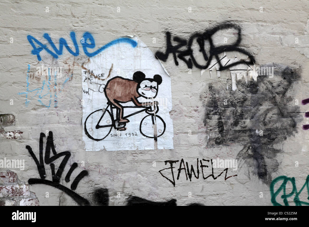 Graffiti Mickey Mouse Hands