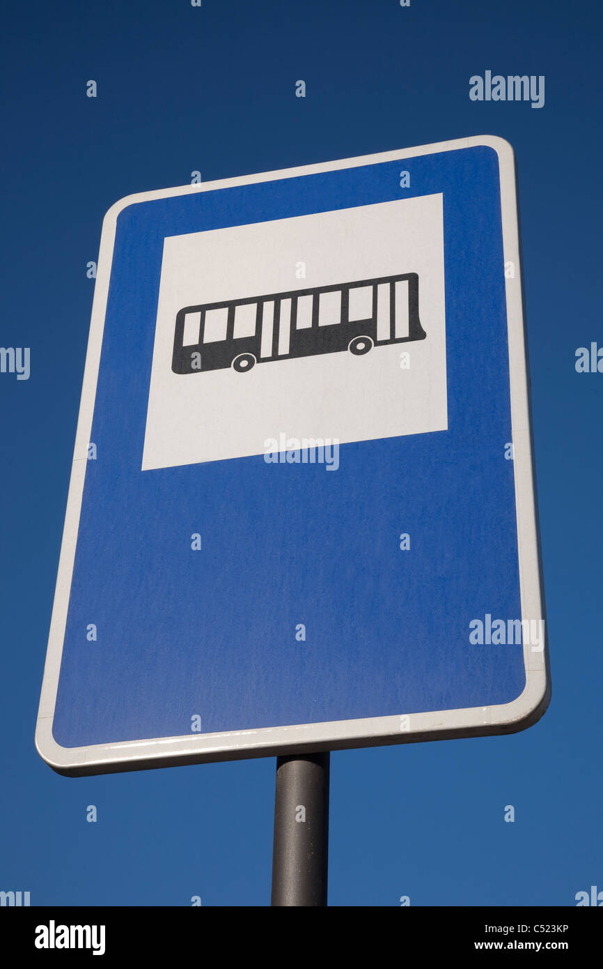 Bus stop sign hi-res stock photography and images - Alamy