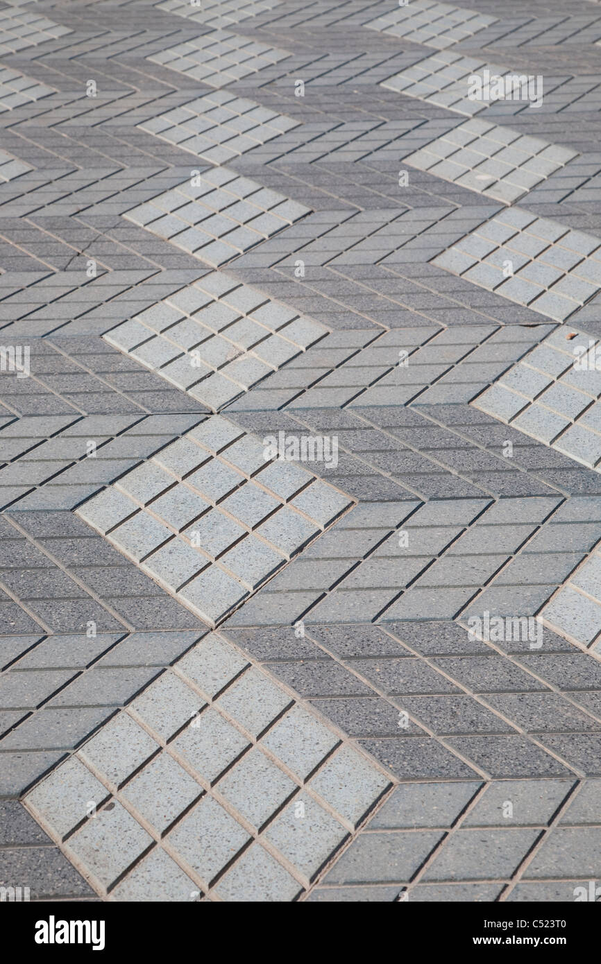 Diamond Shape Pavement Background Stock Photo - Alamy