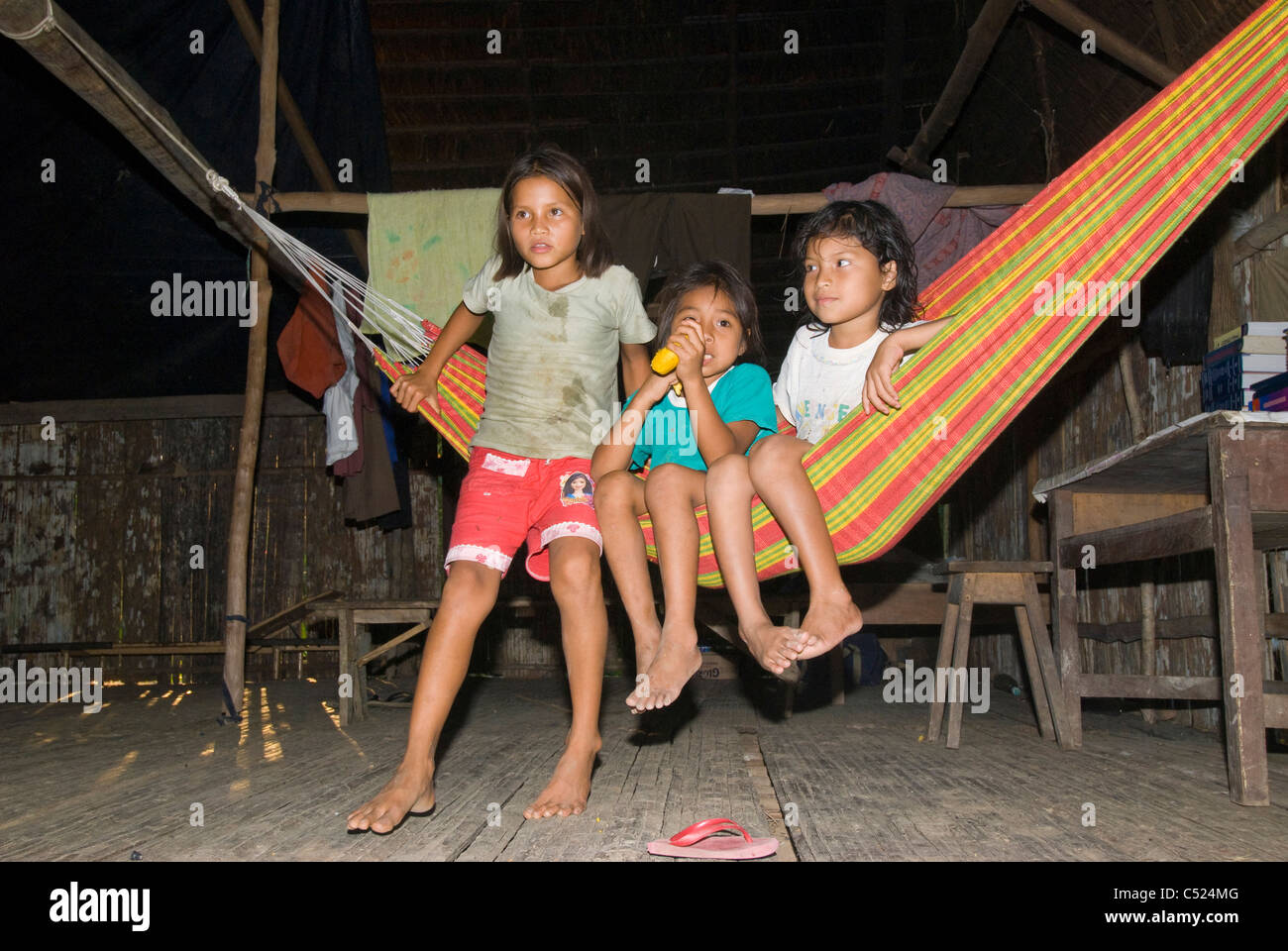 Amazon rainforest children indians hi-res stock photography and images - Alamy