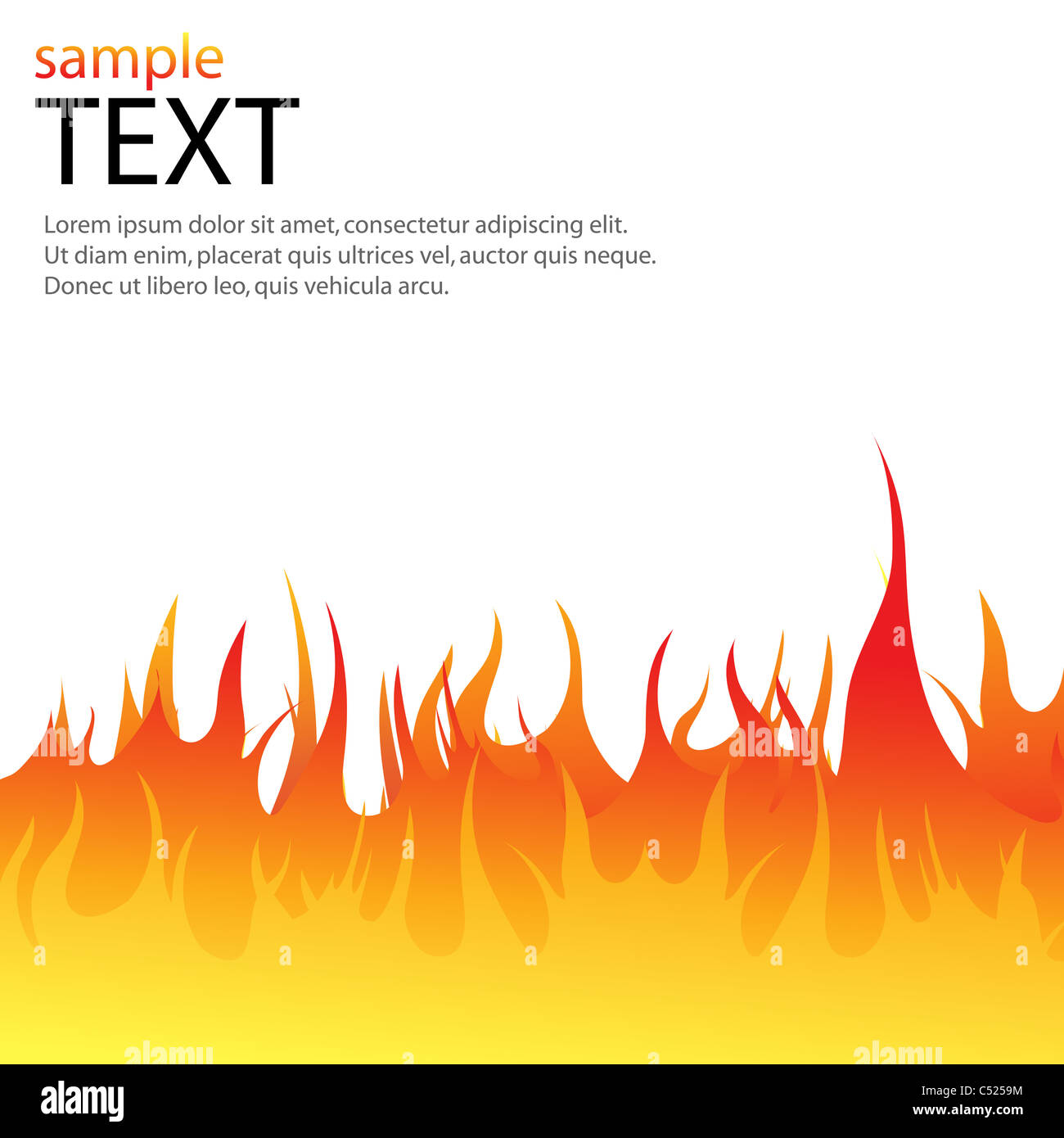 Fire hell hot devil text hi-res stock photography and images - Alamy