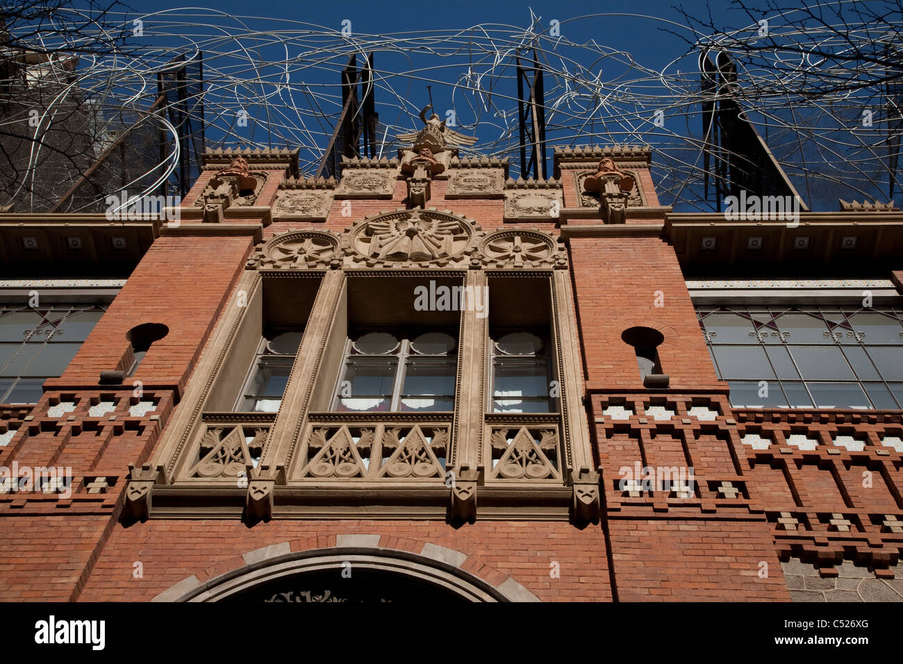 Antoni Tapies Foundation Museum by Domenech i Montaner in Barcelona ...