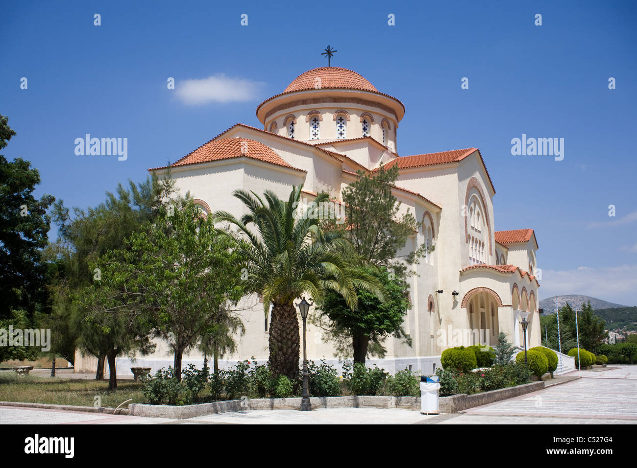 Monastery of St. Gerasimos, Kefalonia, Greece Stock Photo - Alamy