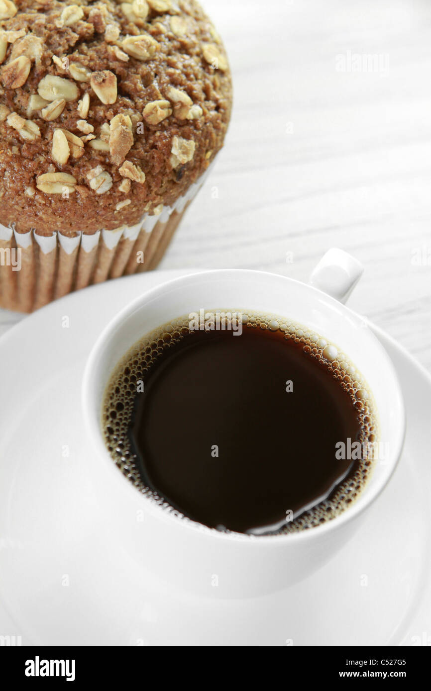 Muffin and Coffee Stock Photo - Alamy
