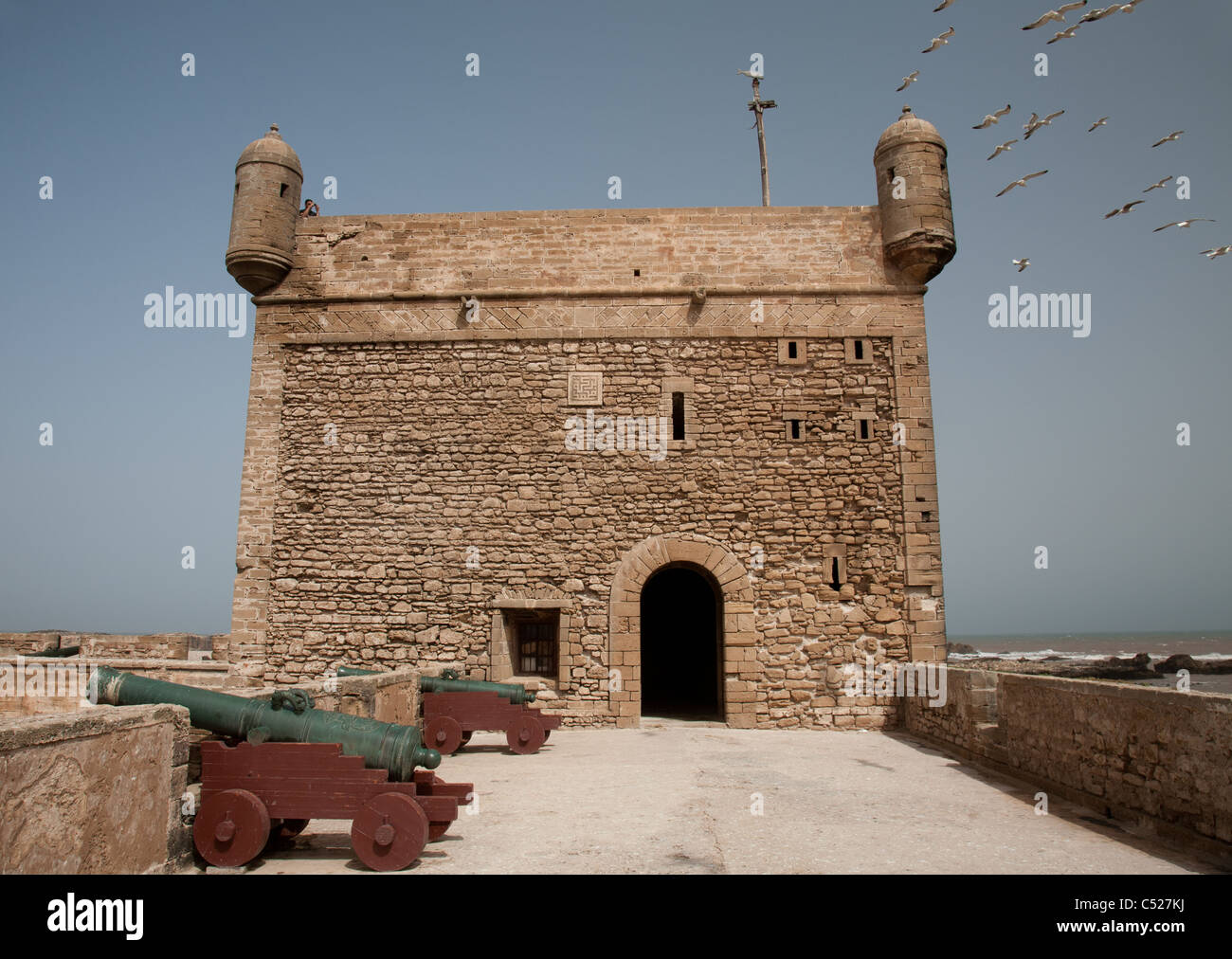 Skala du Port Essaouira tower Stock Photo - Alamy
