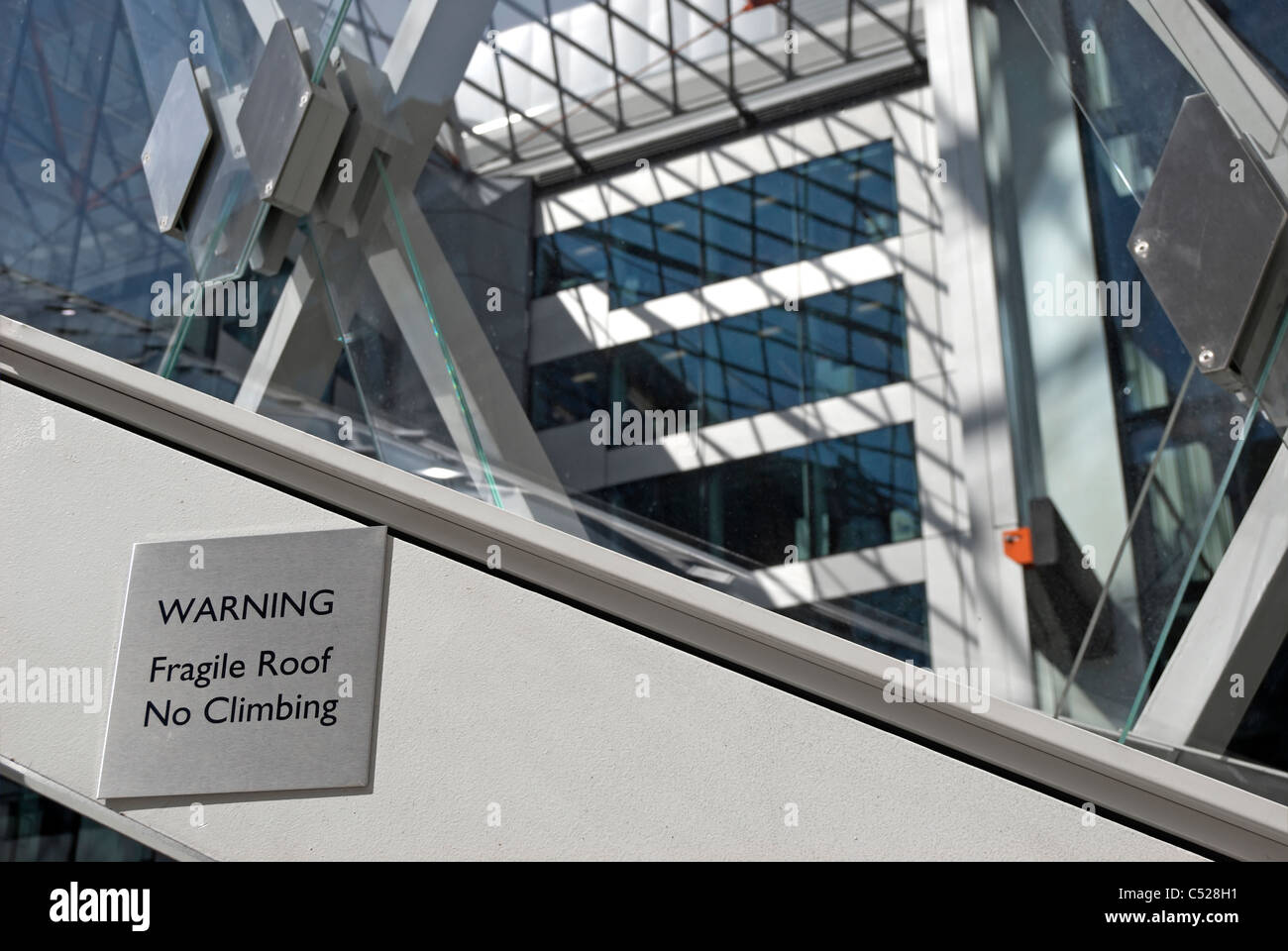 Warnings signs hi-res stock photography and images - Alamy
