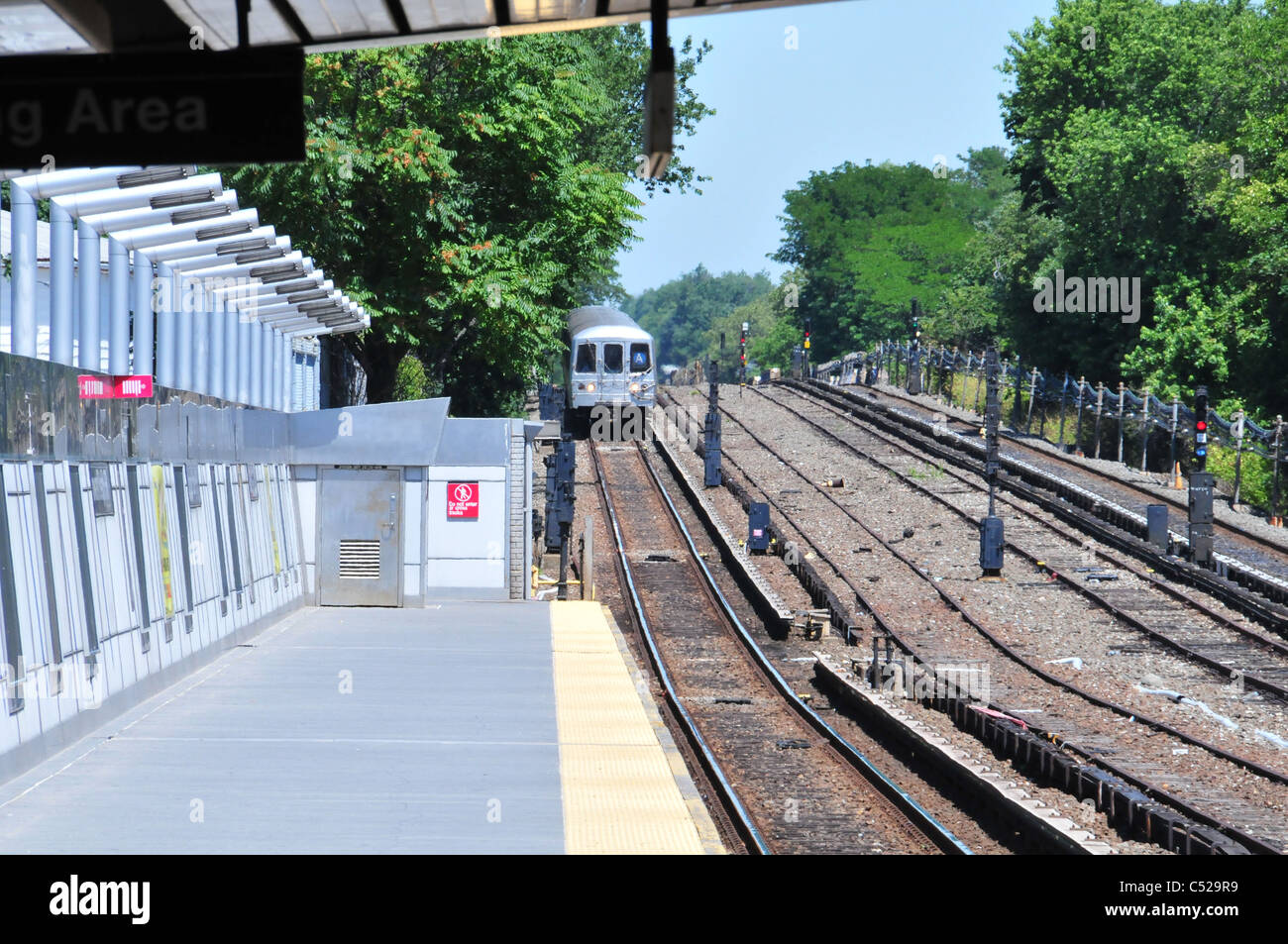 New York Subway , Rockaway Stock Photo - Alamy