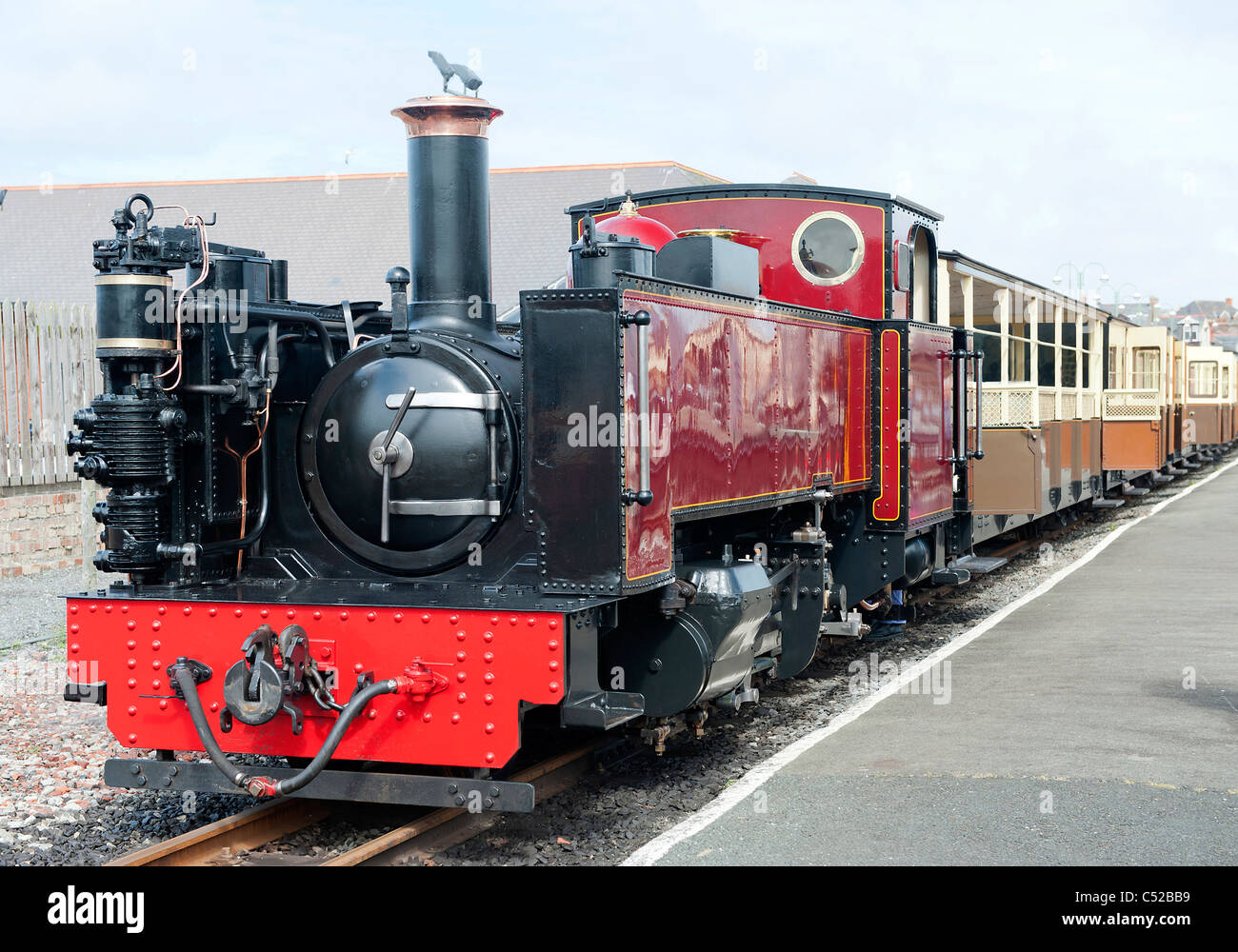 Old Vintage Steam Train Stock Photo - Alamy