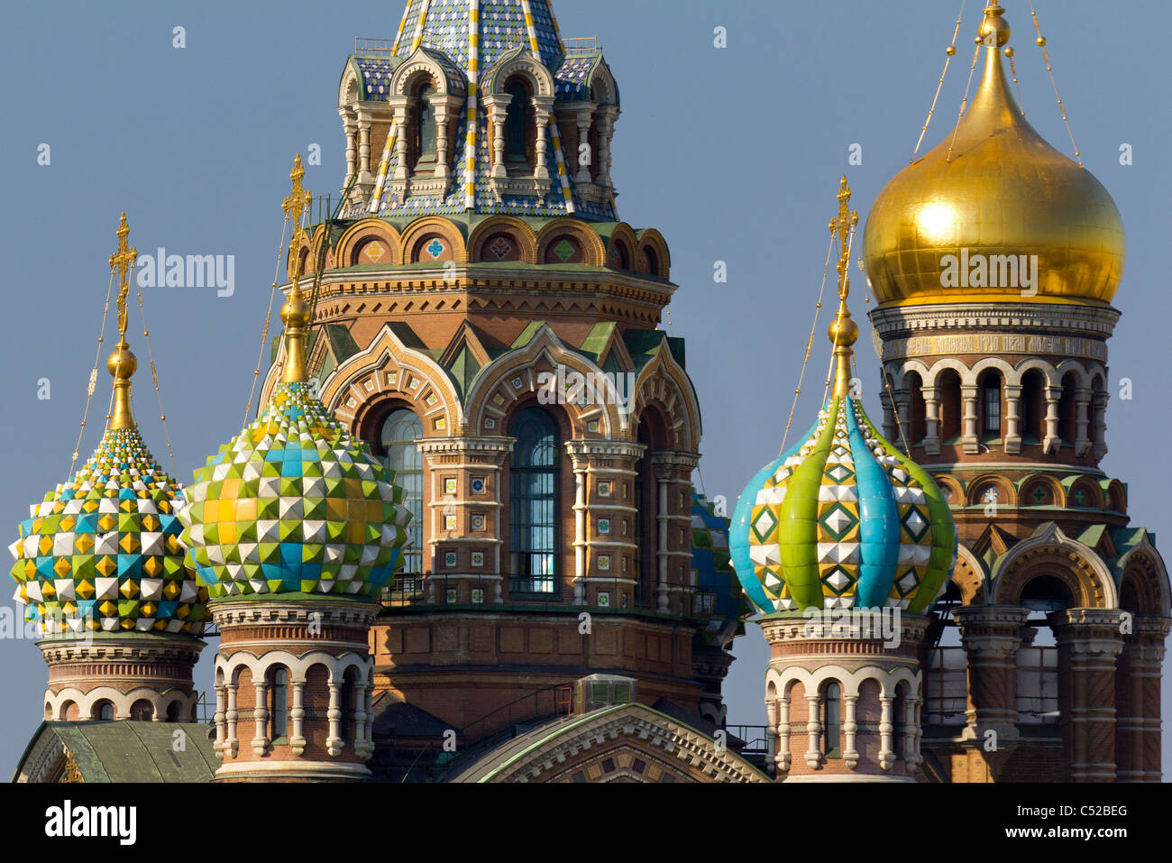 Church of the spilt blood, St Petersburg Russia 2 Stock Photo - Alamy