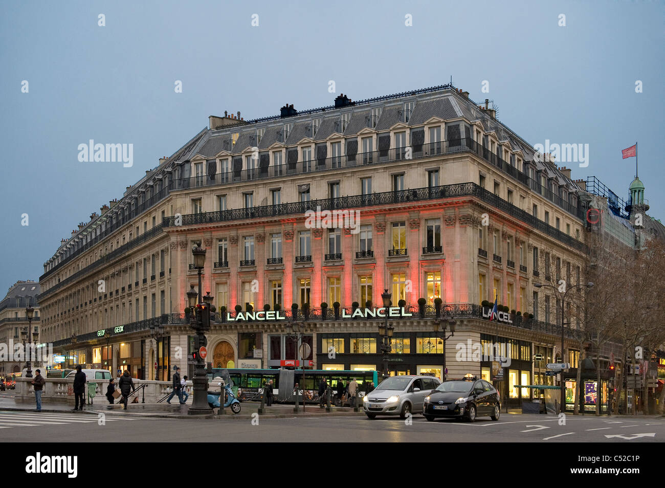 Opera Square Paris France Stock Photo - Alamy