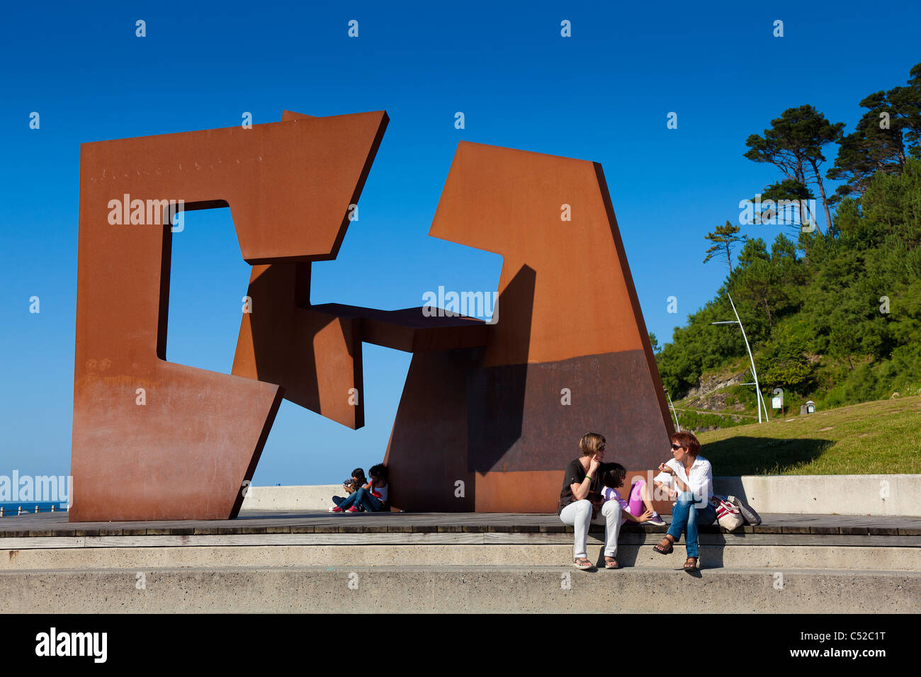 Sculpture By Jorge Oteiza High Resolution Stock Photography and Images ...