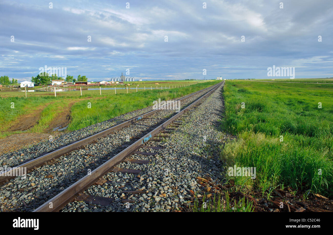 Prairie rail way hi-res stock photography and images - Alamy