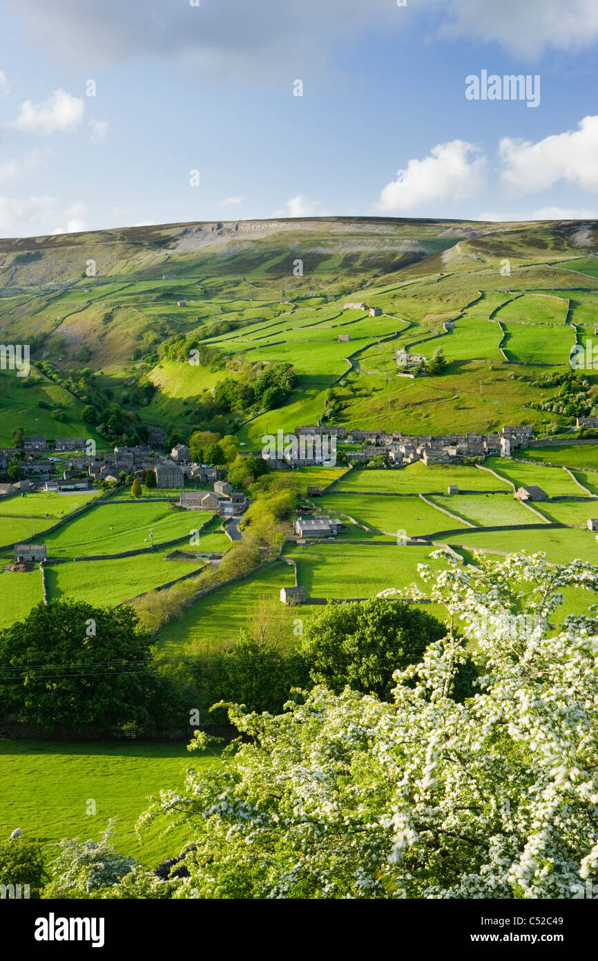 Gunnerside, Swaledale, Yorkshire Dales National Park, UK Stock Photo ...