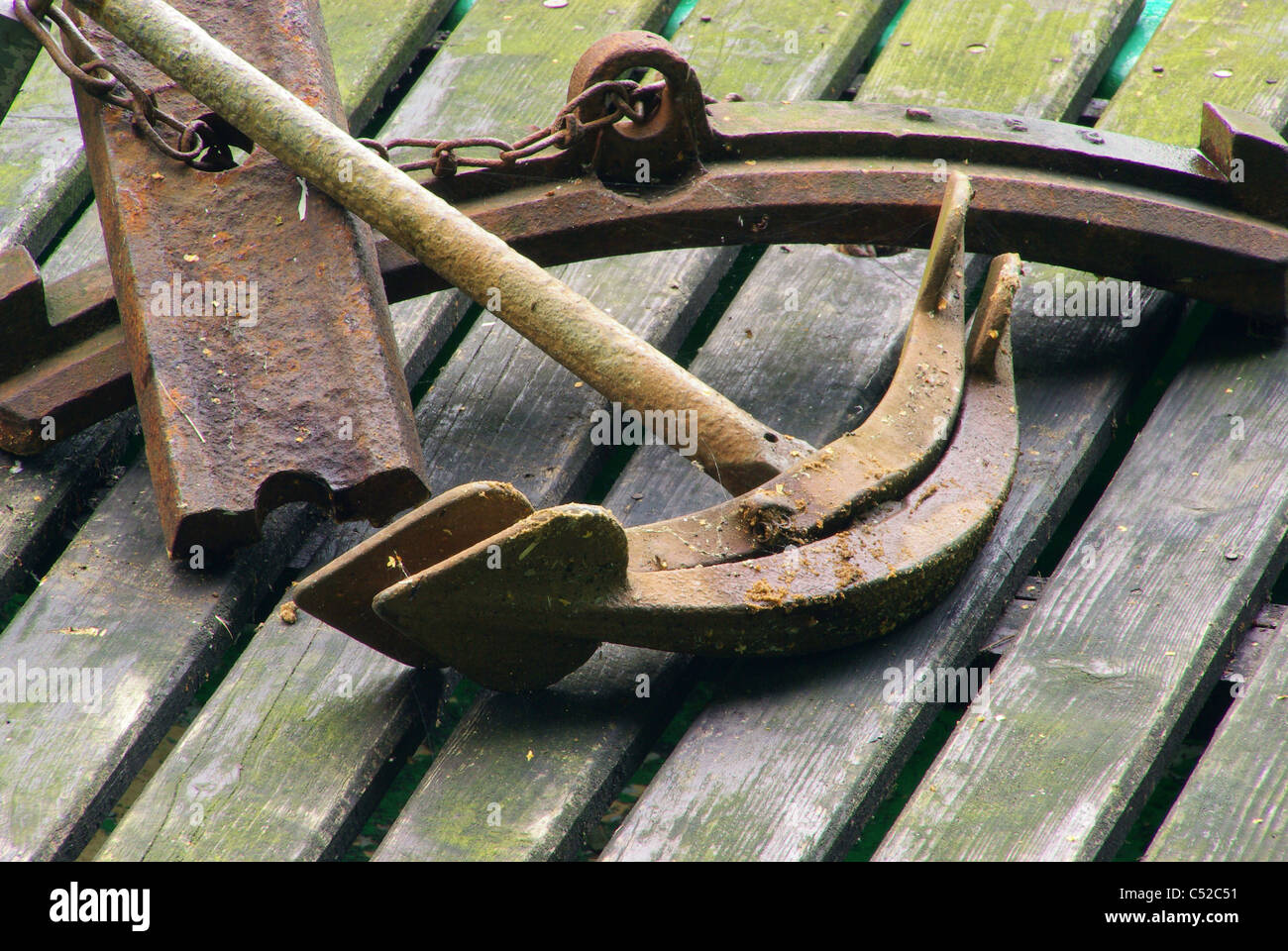 Anchor of boat hi-res stock photography and images - Alamy