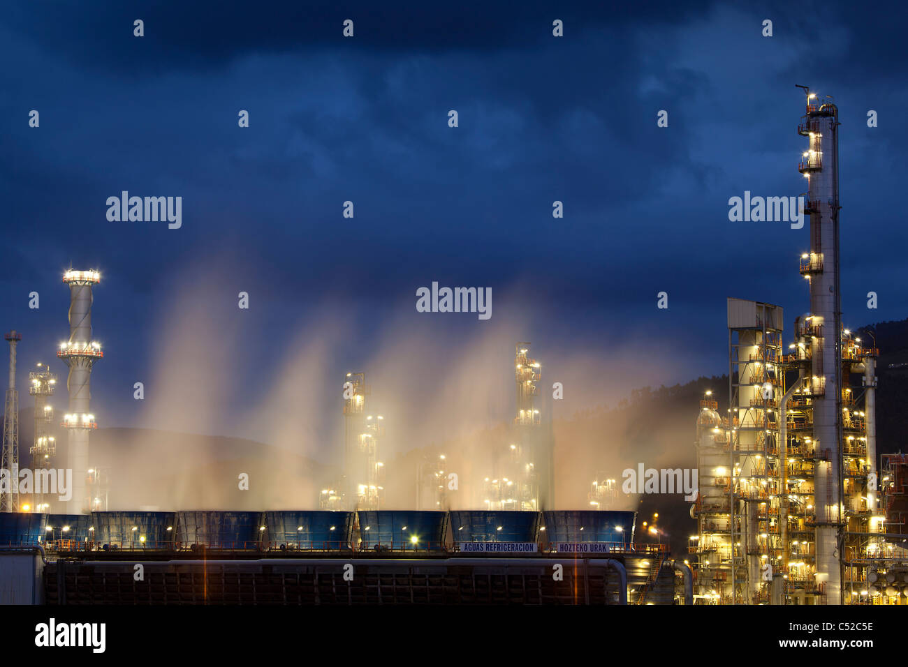 Petronor Refinery, Muskiz, Bizkaia, Spain Stock Photo - Alamy