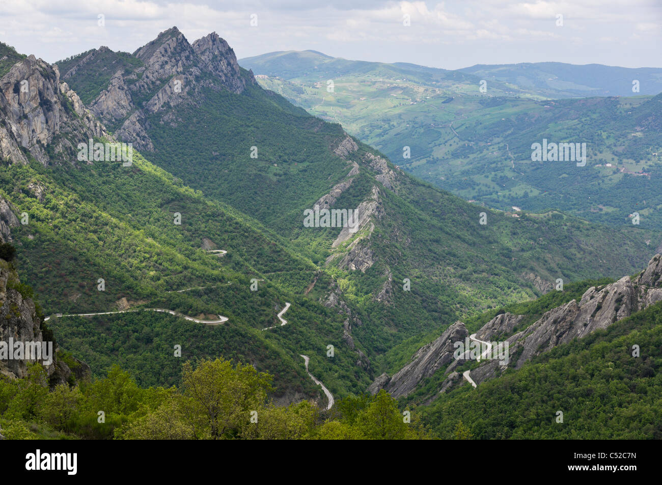 Pietrapertosa, mountain town and leisure resort in the Lucan Dolomites ...