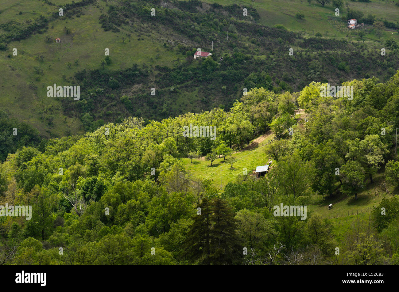 Pietrapertosa, mountain town and leisure resort in the Lucan Dolomites ...