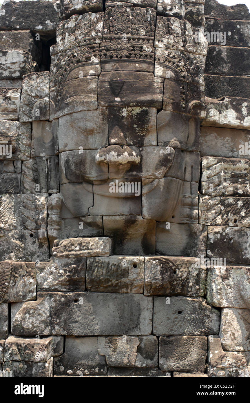 Angkor Temple Bayon, Cambodia, Asia Stock Photo - Alamy