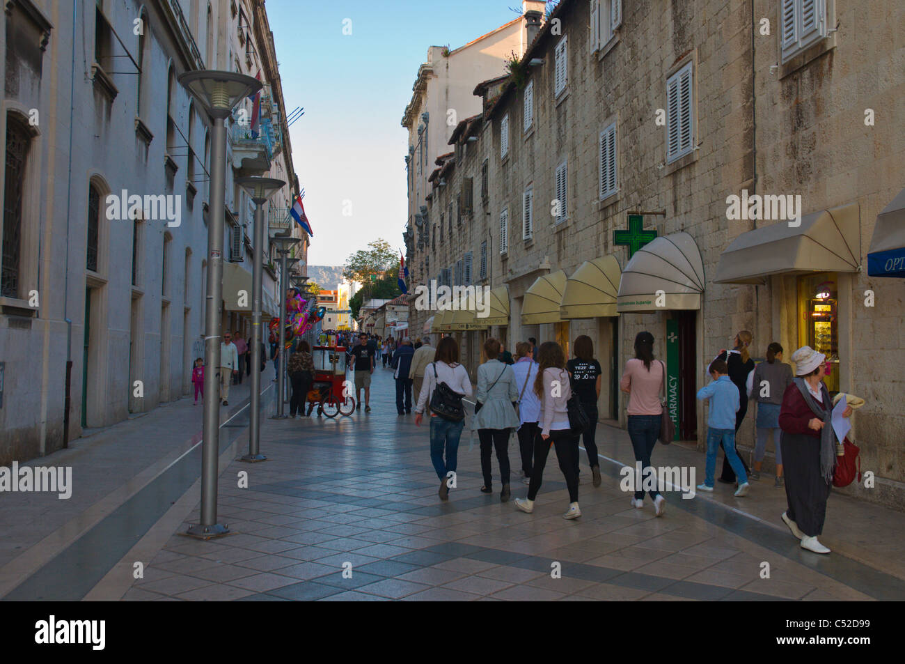 Marmontova pedestrian street hi-res stock photography and images - Alamy