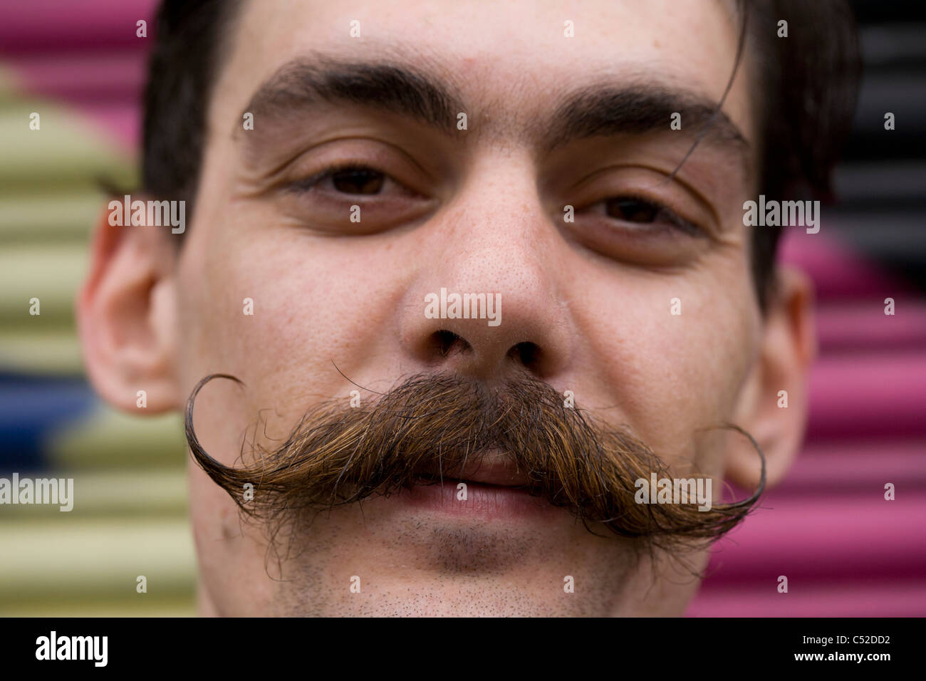 Handlebar mustache hi-res stock photography and images - Alamy