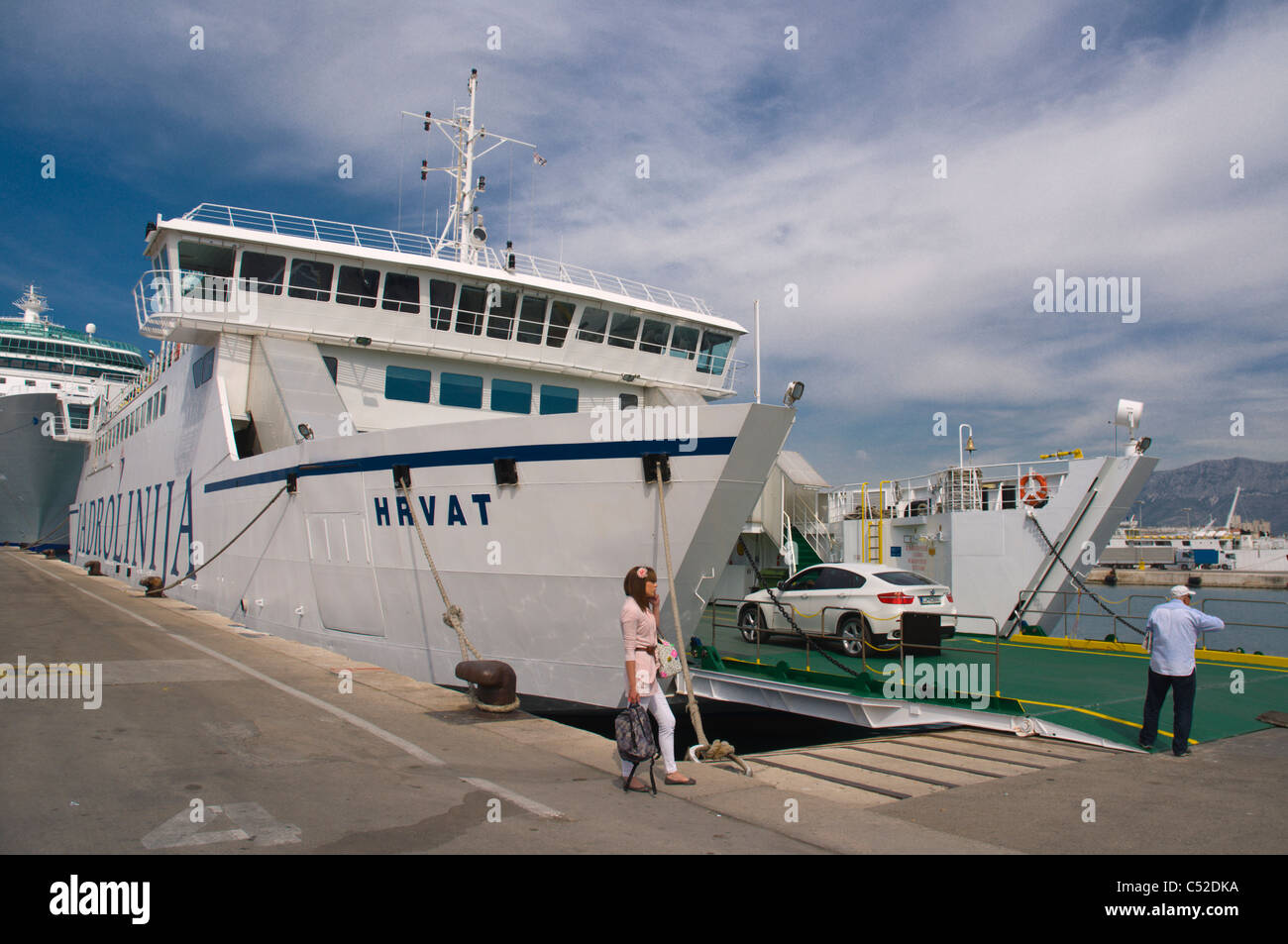 Split ferry port hi-res stock photography and images - Alamy