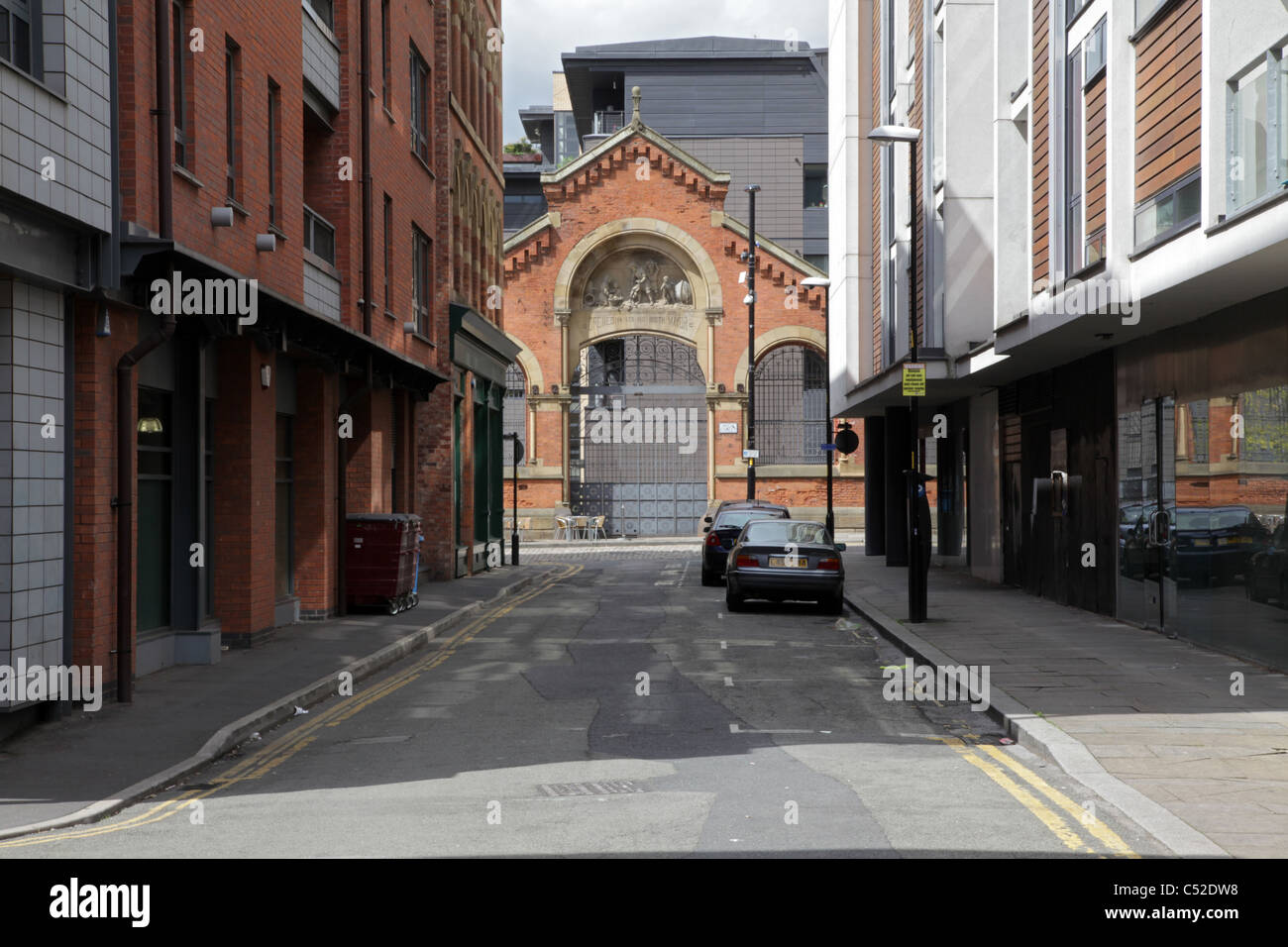 Old Fish Market Building, Northern Quarter, Manchester Stock Photo - Alamy