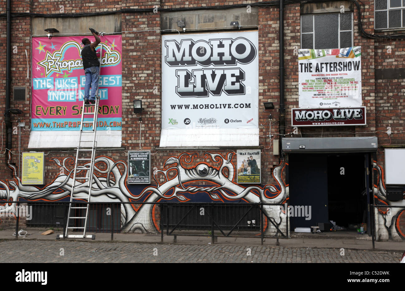 Moho Live Manchester Stock Photo - Alamy