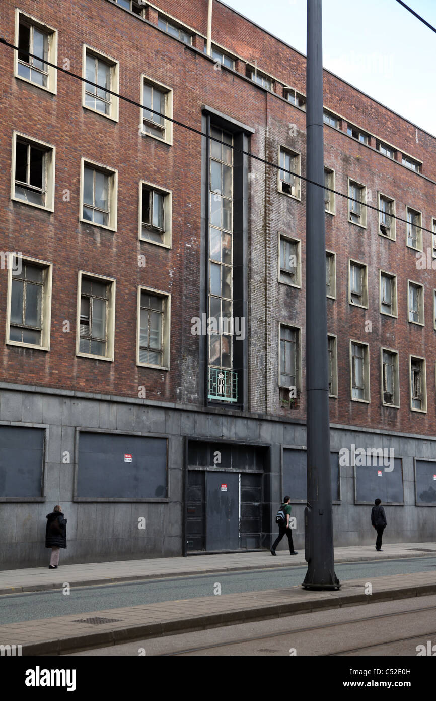 Derelict building manchester hi-res stock photography and images - Alamy