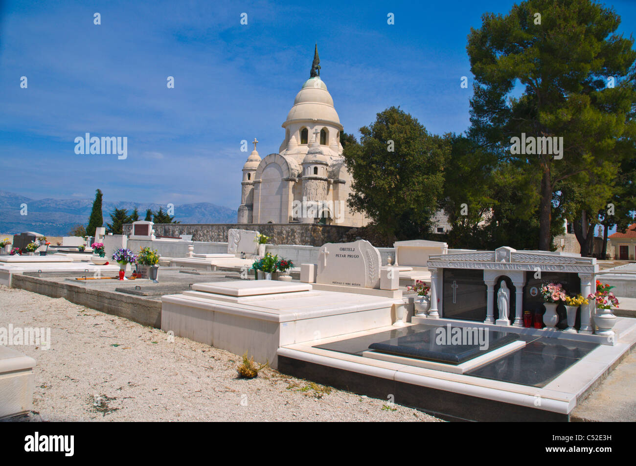 Supetar cemetery hi-res stock photography and images - Alamy