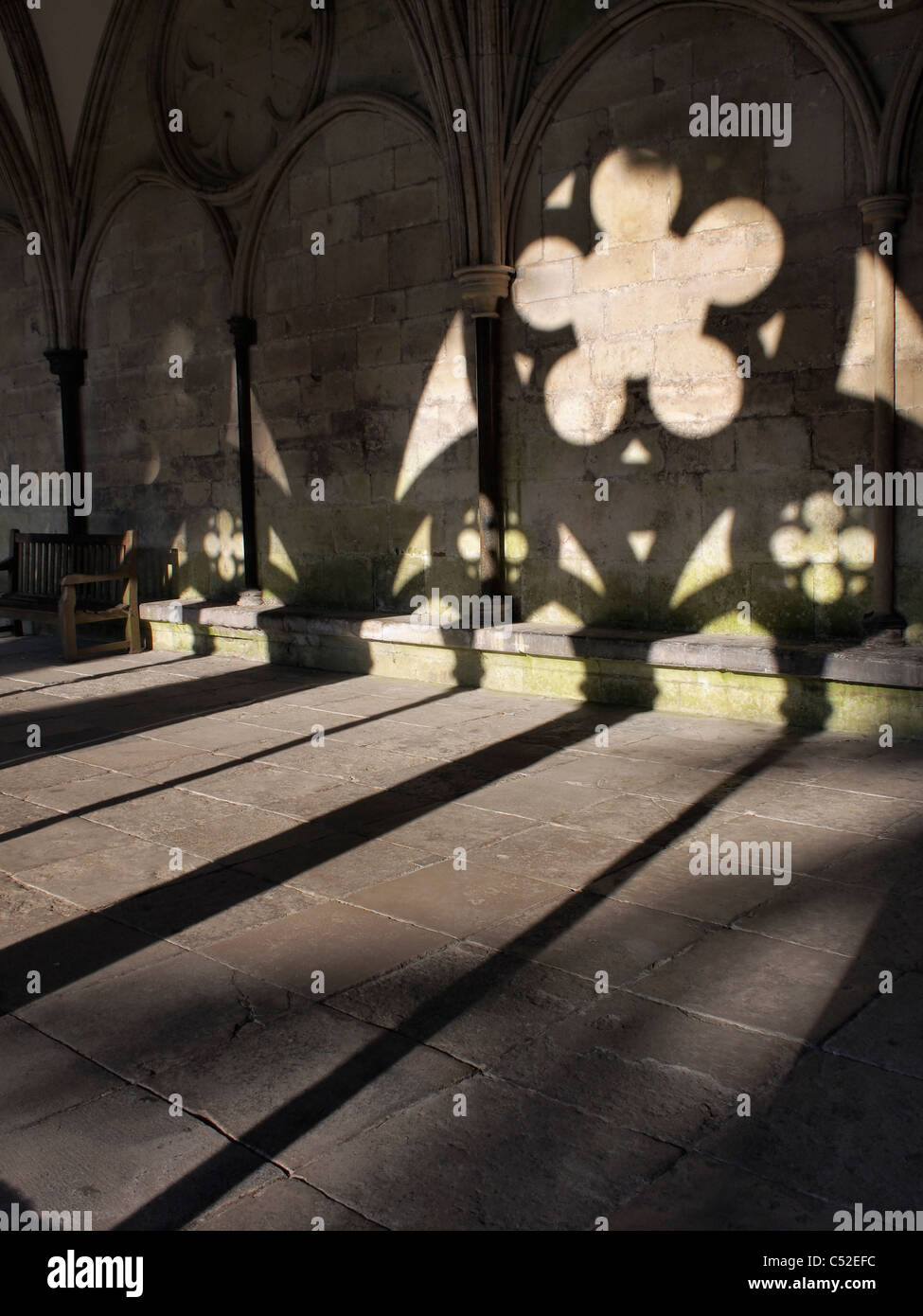 Shadows pillars arches cloisters hi-res stock photography and images ...