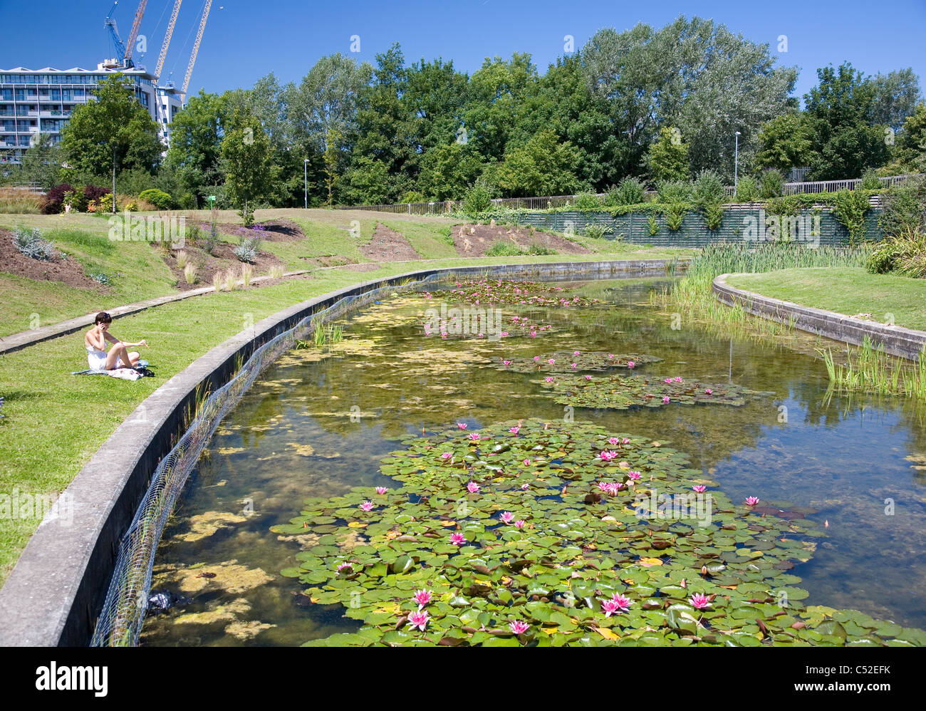 Mile End Park Stock Photo - Alamy