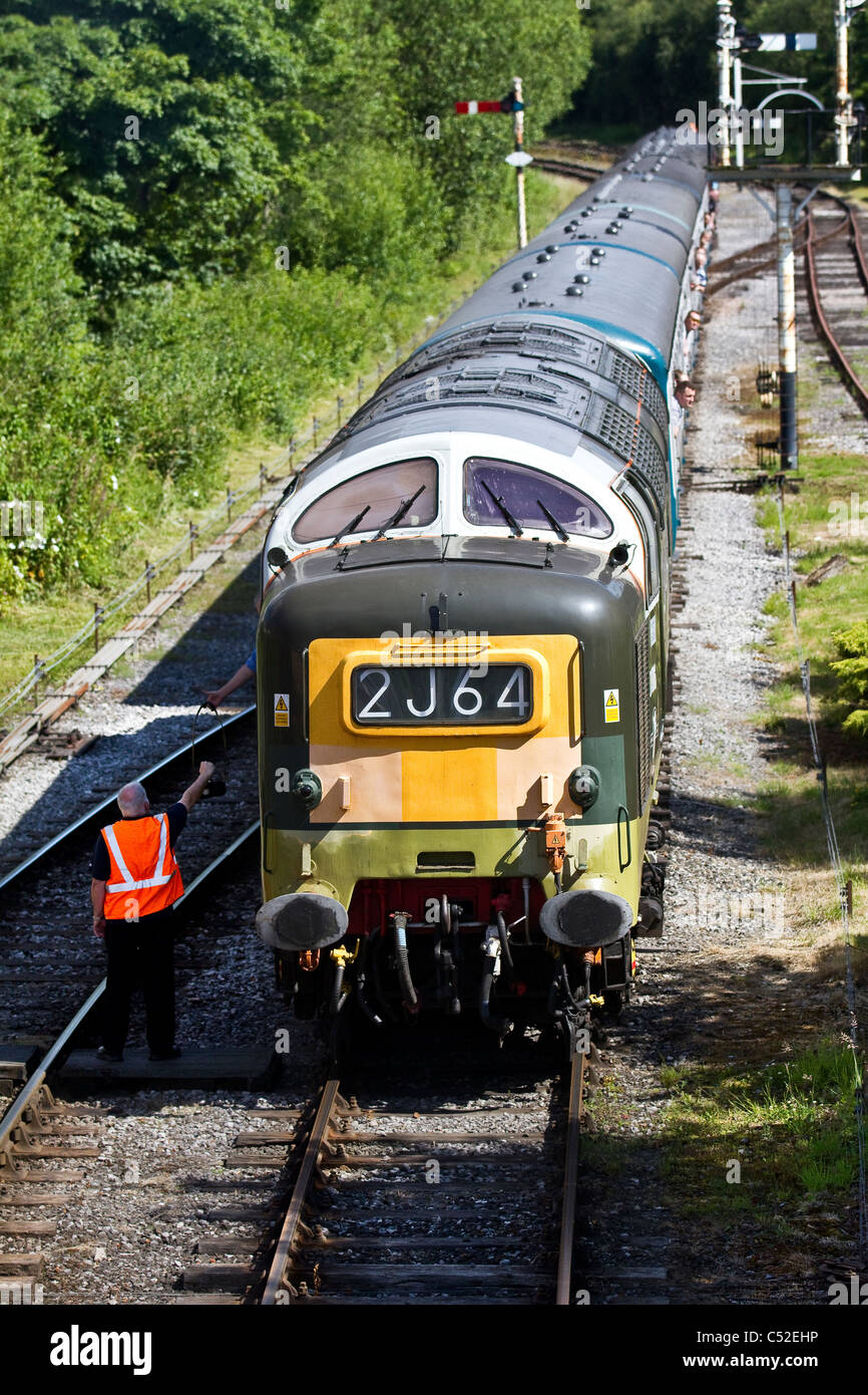 Preserved deltic diesel hi-res stock photography and images - Alamy
