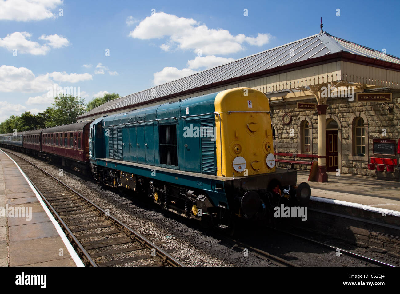 English Electric Class 20 Bo-Bo Diesel Engine 20087. Locomotive at the ...
