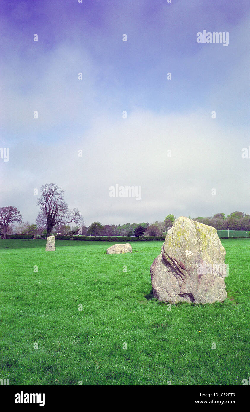 Twelve Apostles Stone Circle,off A76 near Newbridge, North of Dumfries ...